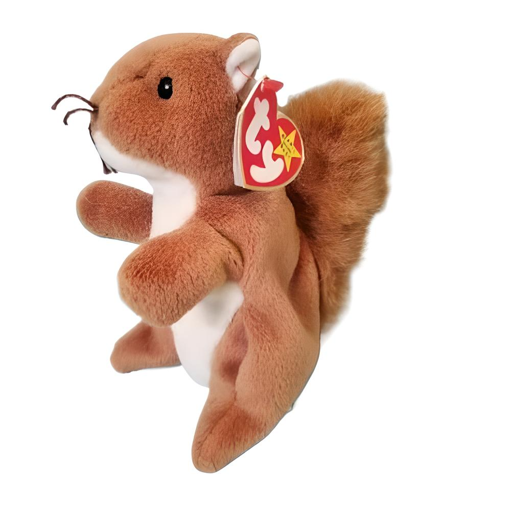 Ty Beanie Babies Nuts - Squirrel – bandbcollectibles.com