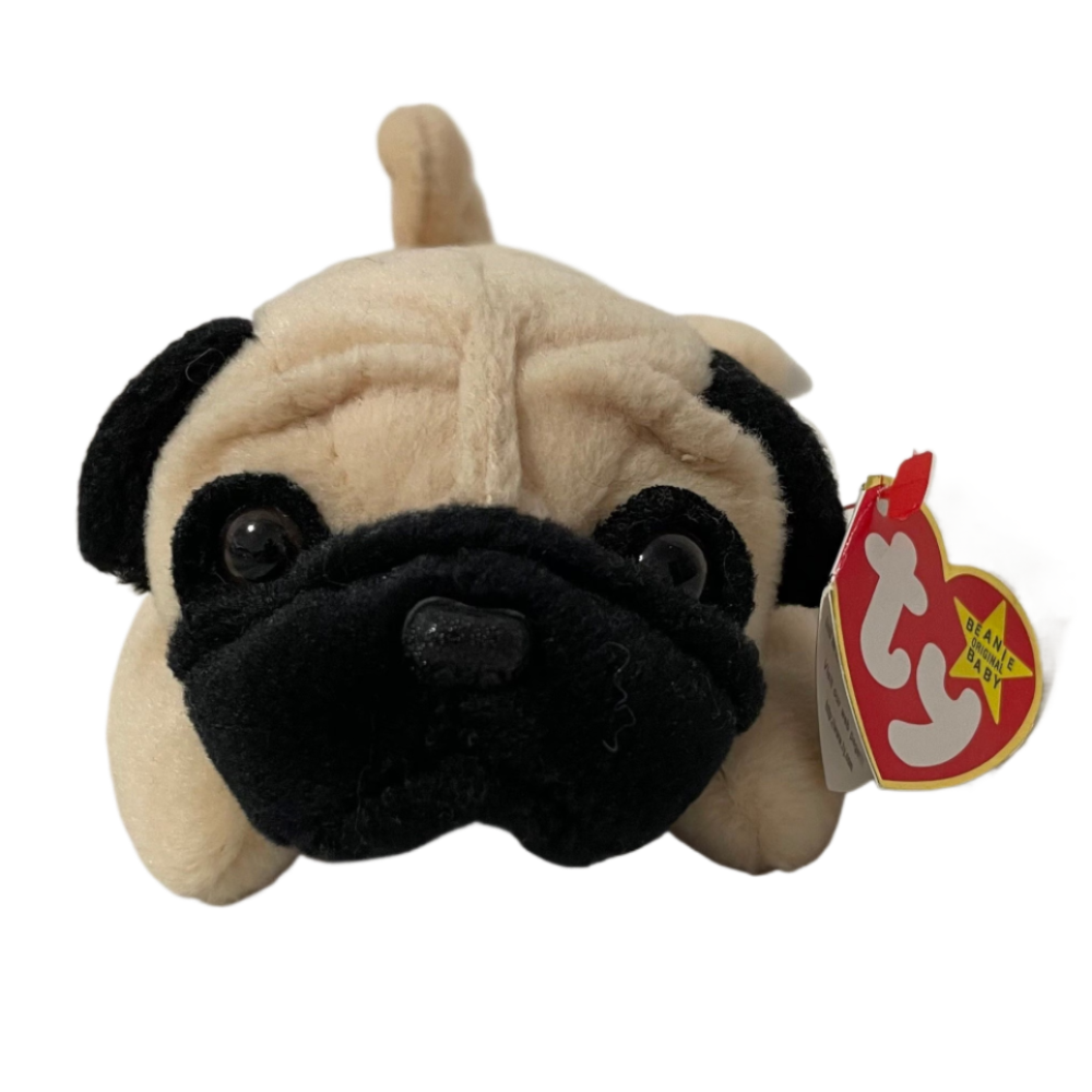 Ty Beanie Babies Pugsly - Pug – bandbcollectibles.com