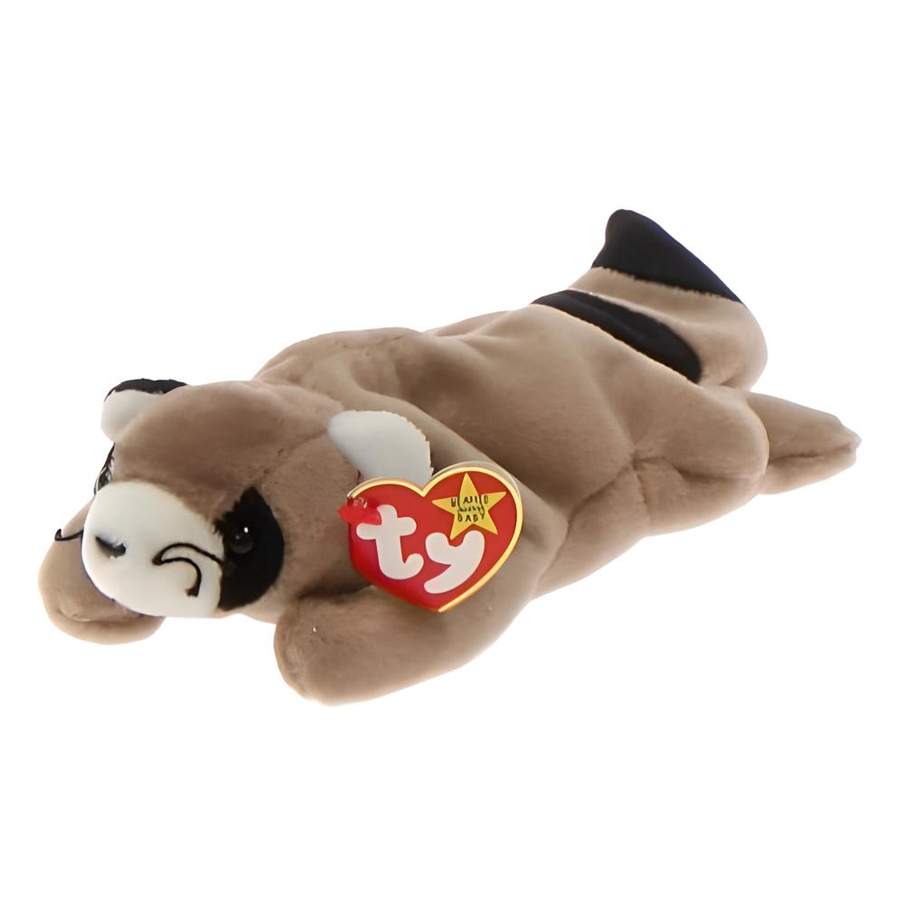 Ty Beanie Babies Ringo - Raccoon – bandbcollectibles.com