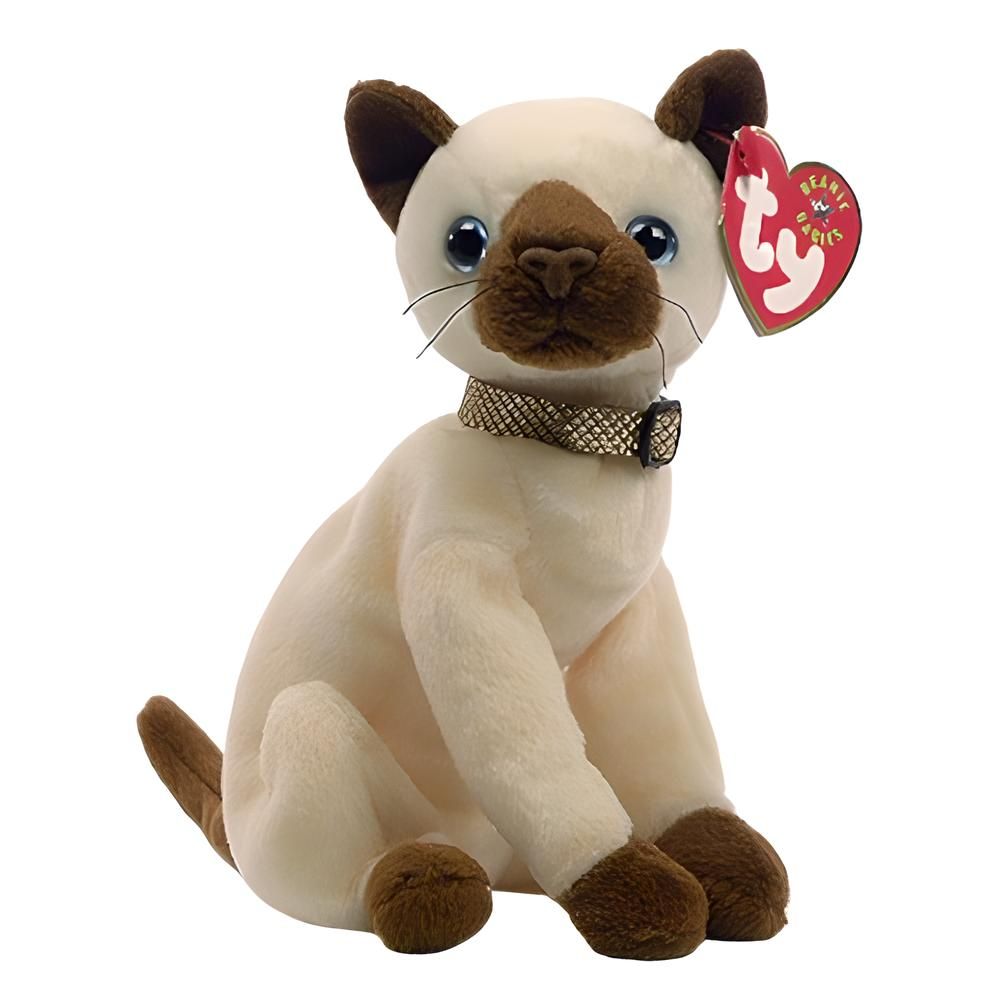 Ty Beanie Babies Siam - Siamese Cat – bandbcollectibles.com
