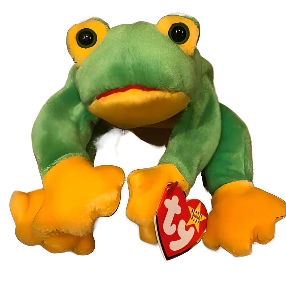 Ty Beanie Babies Smoochy - Frog – bandbcollectibles.com