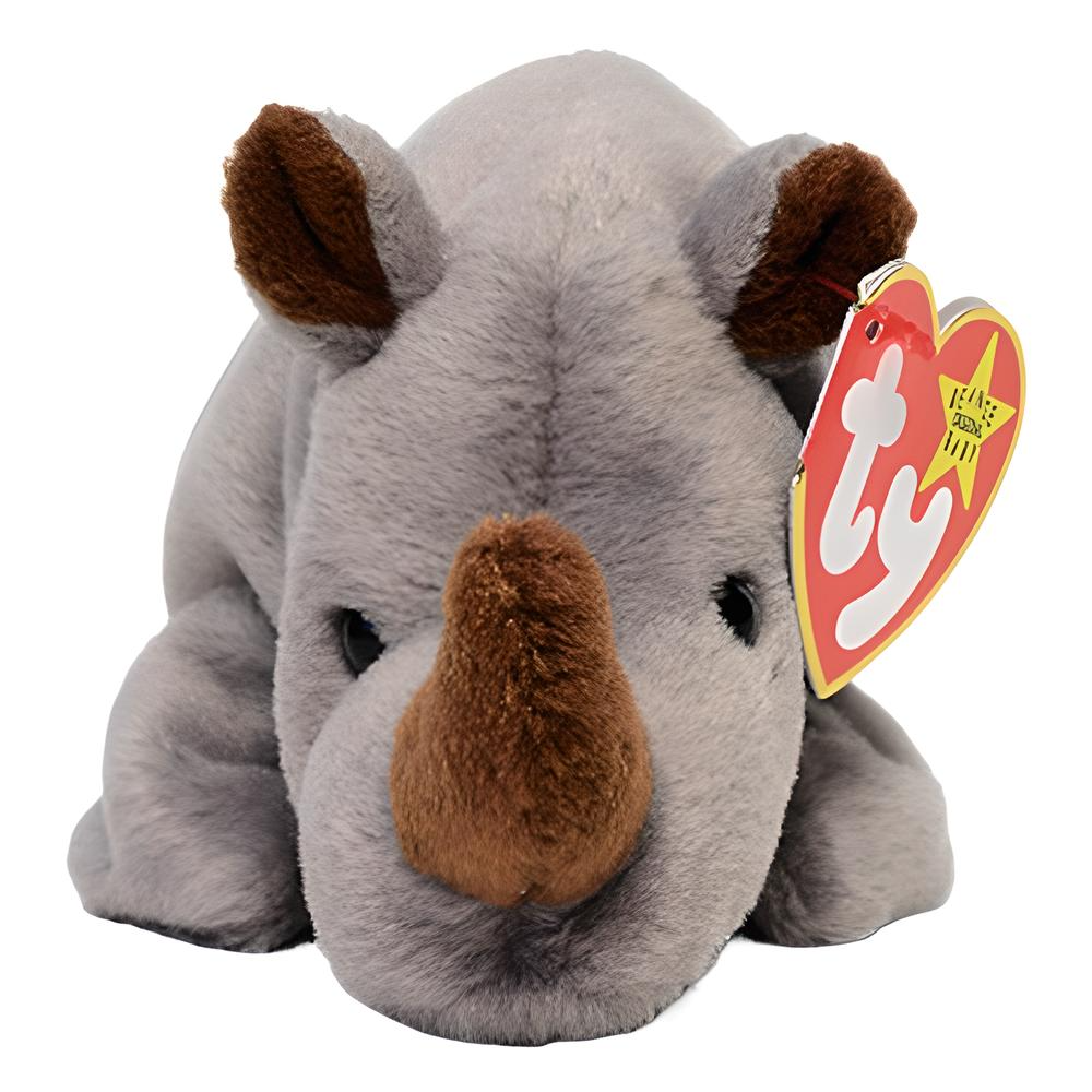 Ty Beanie Babies Spike - Rhinoceros – bandbcollectibles.com