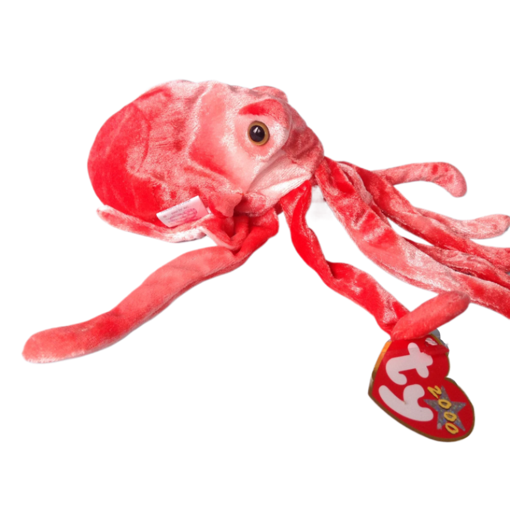 Ty Beanie Babies Wiggly - Squid – bandbcollectibles.com