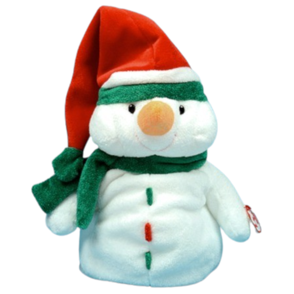 Ty Pluffies Icebox - Snowman (Ty Store Exclusive) – bandbcollectibles.com
