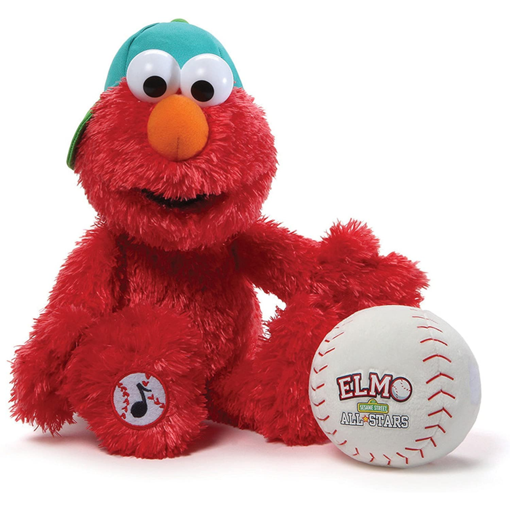 Gund Sesame Street Elmo Baseball Player 13" – bandbcollectibles.com